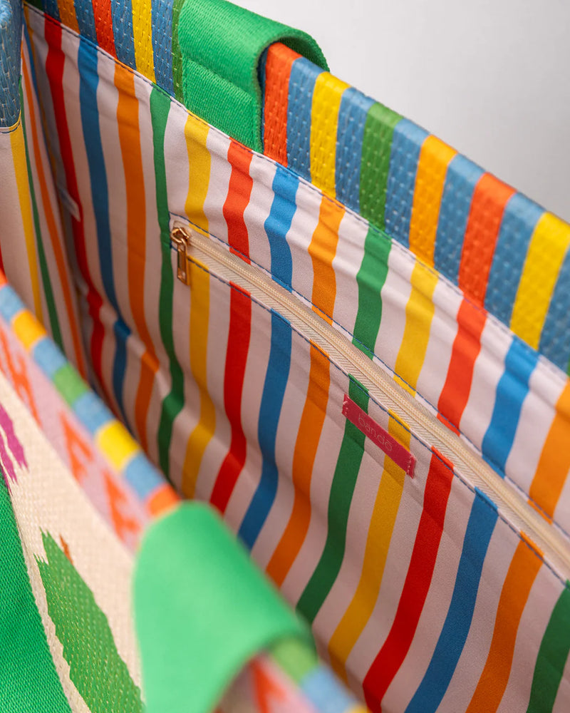 Rattan Market Bag, Fruit Tiles – ANOTHER STORY
