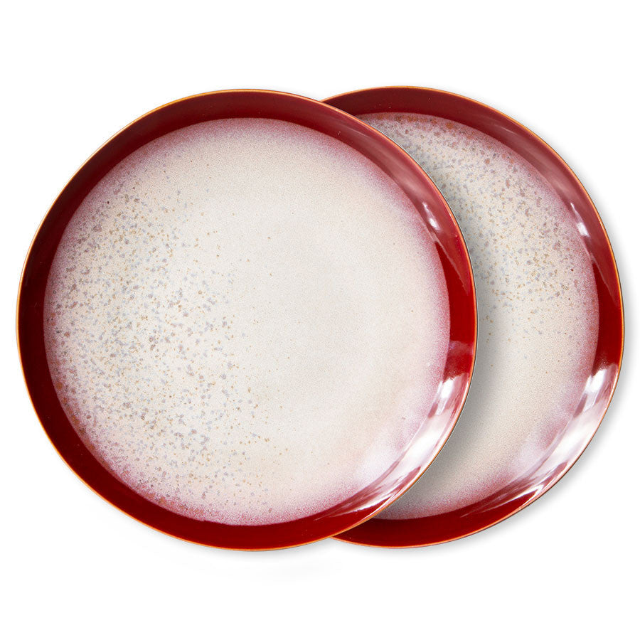 HKLiving 70s Ceramics: Dinner Plates - Frost (Set of 2) – ANOTHER STORY